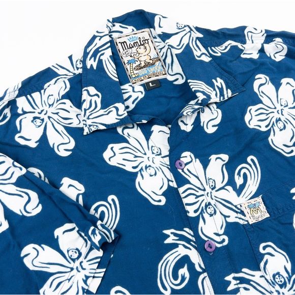 Mambo Loud Shirt | Shirts | Mambo Loud Shirts Mens Large Floral Blue ...